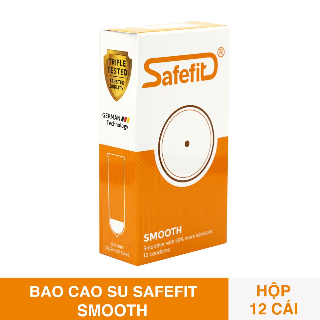 Safefit Smooth 12 pcs/box - Công Ty Công Nghệ Cao Su Việt Nam - VRT