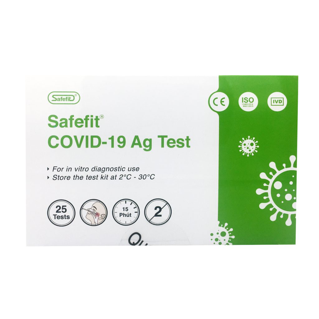 Safefit COVID-19 Ag Test - Công Ty Công Nghệ Cao Su Việt Nam - VRT