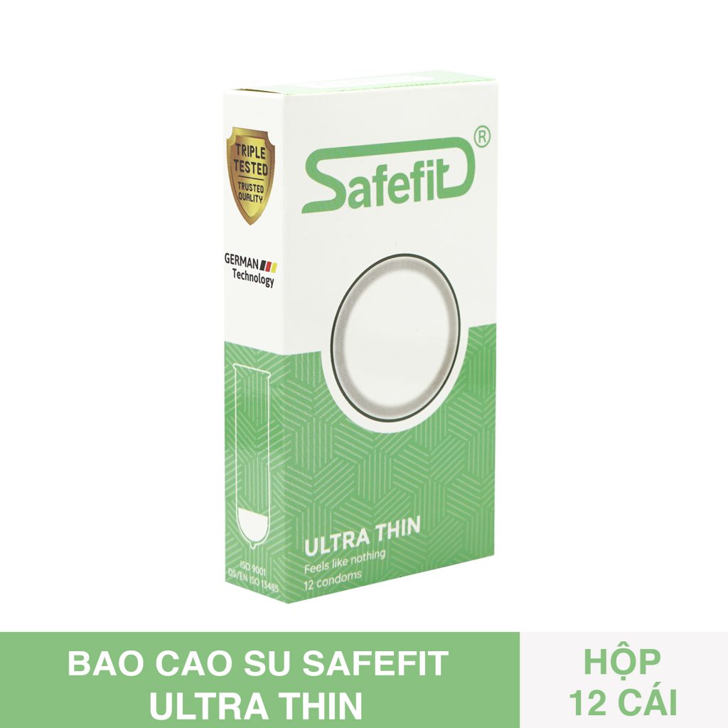 Safefit Ultrathin 12pcs/box - Công Ty Công Nghệ Cao Su Việt Nam - VRT